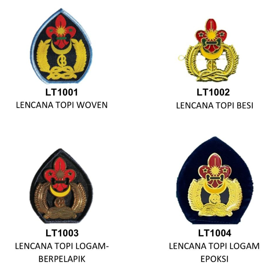 Lencana Topi Pengakap / Scout Hat Badges | Shopee Malaysia