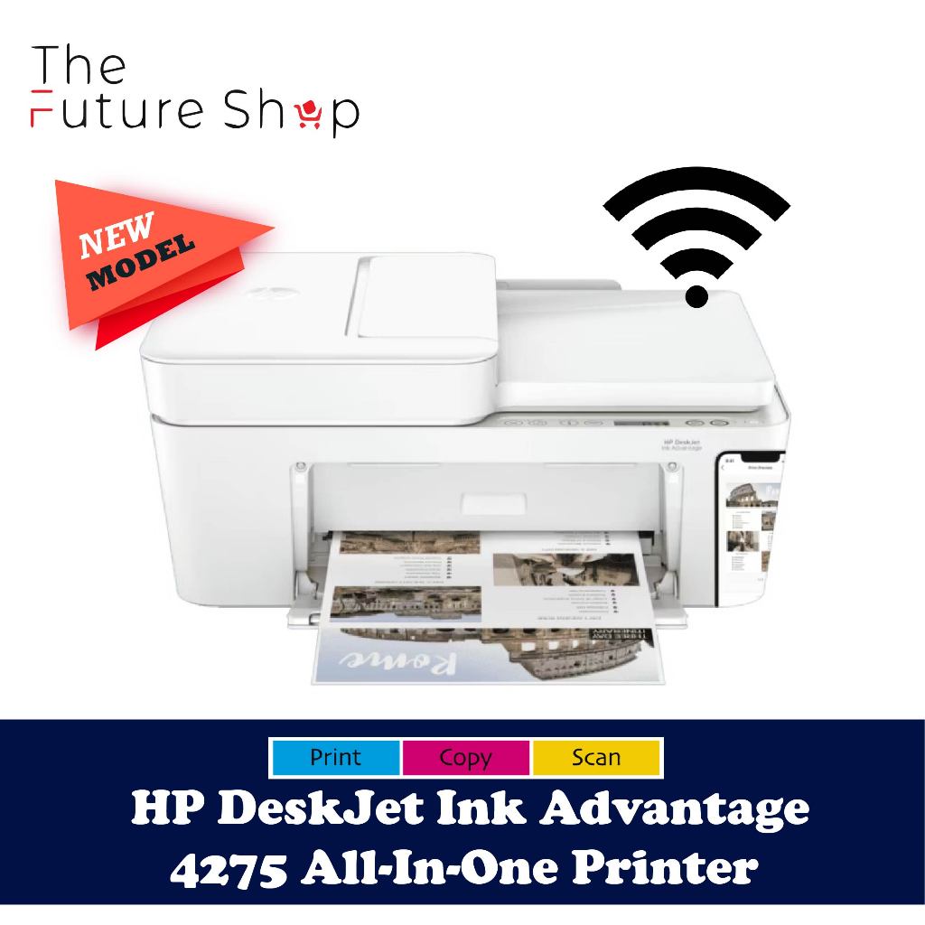 NEW HP 4275 / HP 4175 DeskJet Ink Advantage All-in-One Printer - Print ...