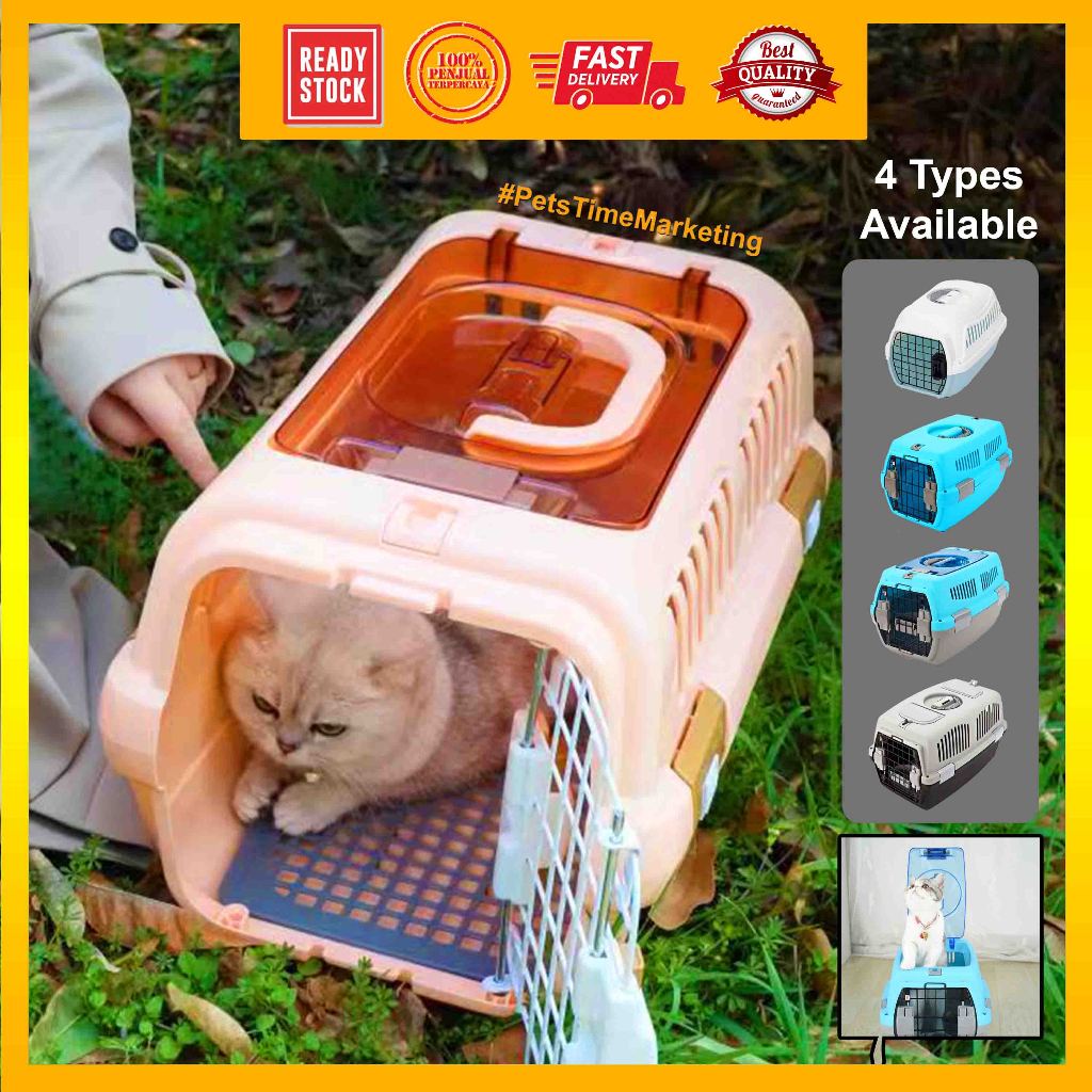 Cat Dog Pet Carrier / Cat Carrier / Bekas Kucing Anjing Catit / Beg ...