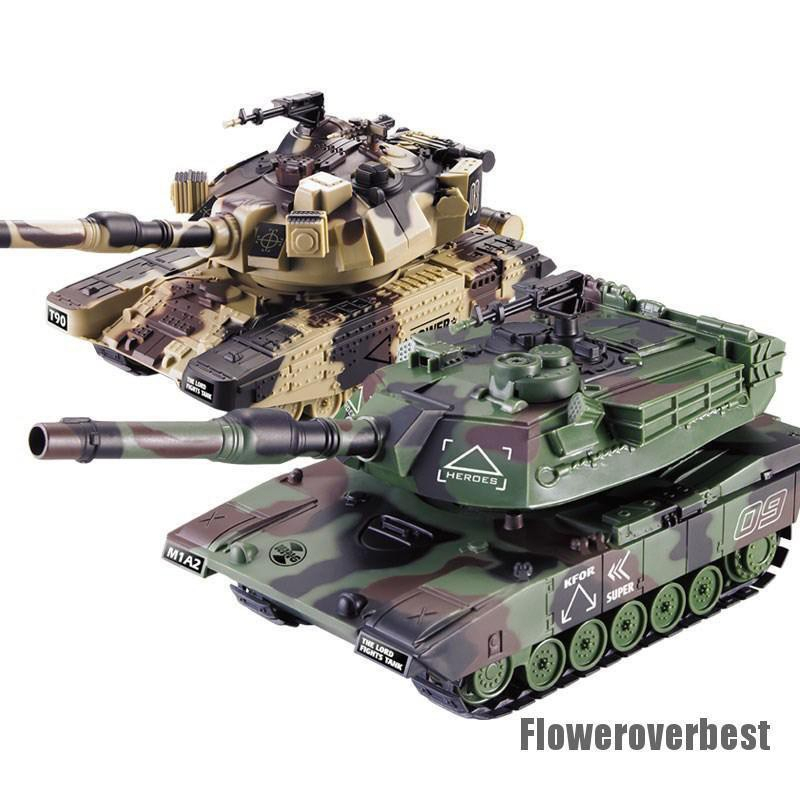 F03 - RC Tank with light & sound 2.4G wireless remote control infra red ...