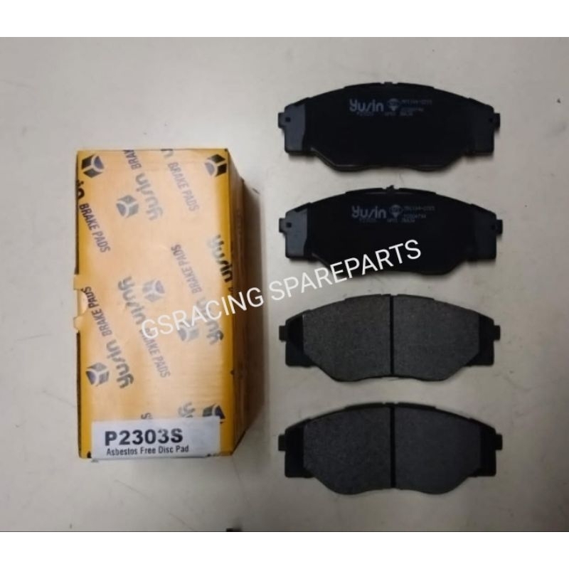 TOYOTA INNOVA TGN41 2011' / HILUX VIGO KUN25 4X2 2WD FRONT DISC PAD ...