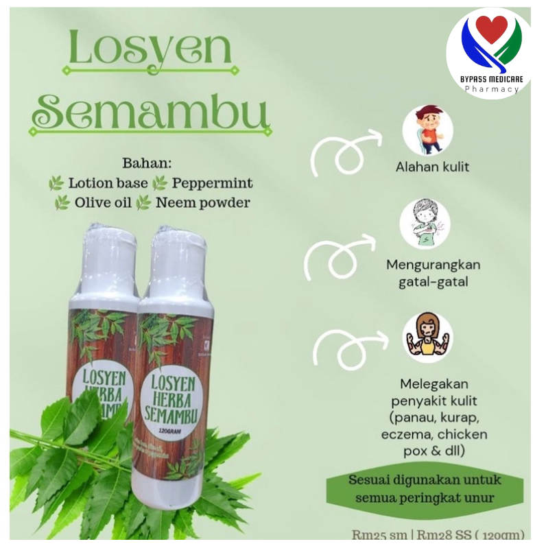 LOSYEN HERBA SEMAMBU 120G (SUSUK MANJA ENTERPRISE) | Shopee Malaysia
