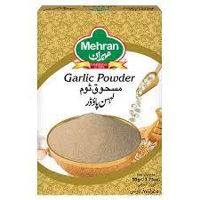 Mehran Garlic Powder (100gm) : Intense Aroma, Distinctive Flavor ...