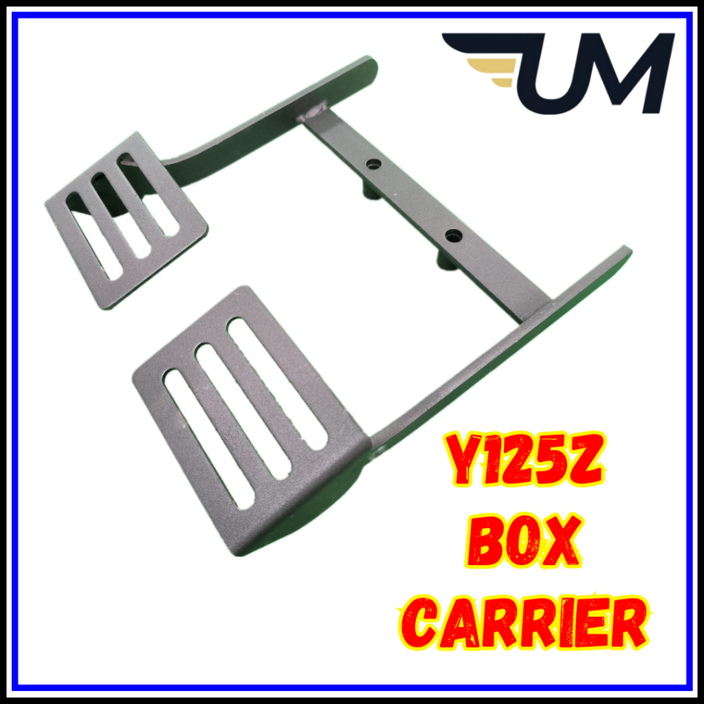 YAMAHA Y125Z MOTORCYCLE V MONORACK BOX CARRIER RAK KOTAK MONO RACK ...