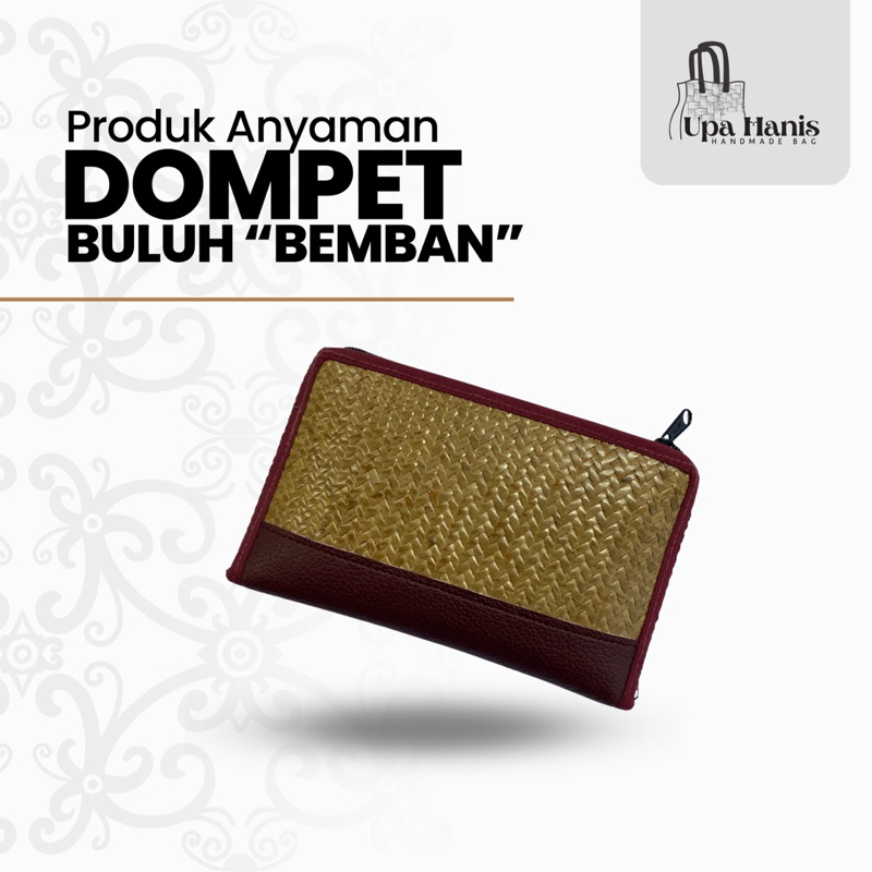 Anyaman Tradisional Sarawak Dompet Buluh (Bemban) | Shopee Malaysia