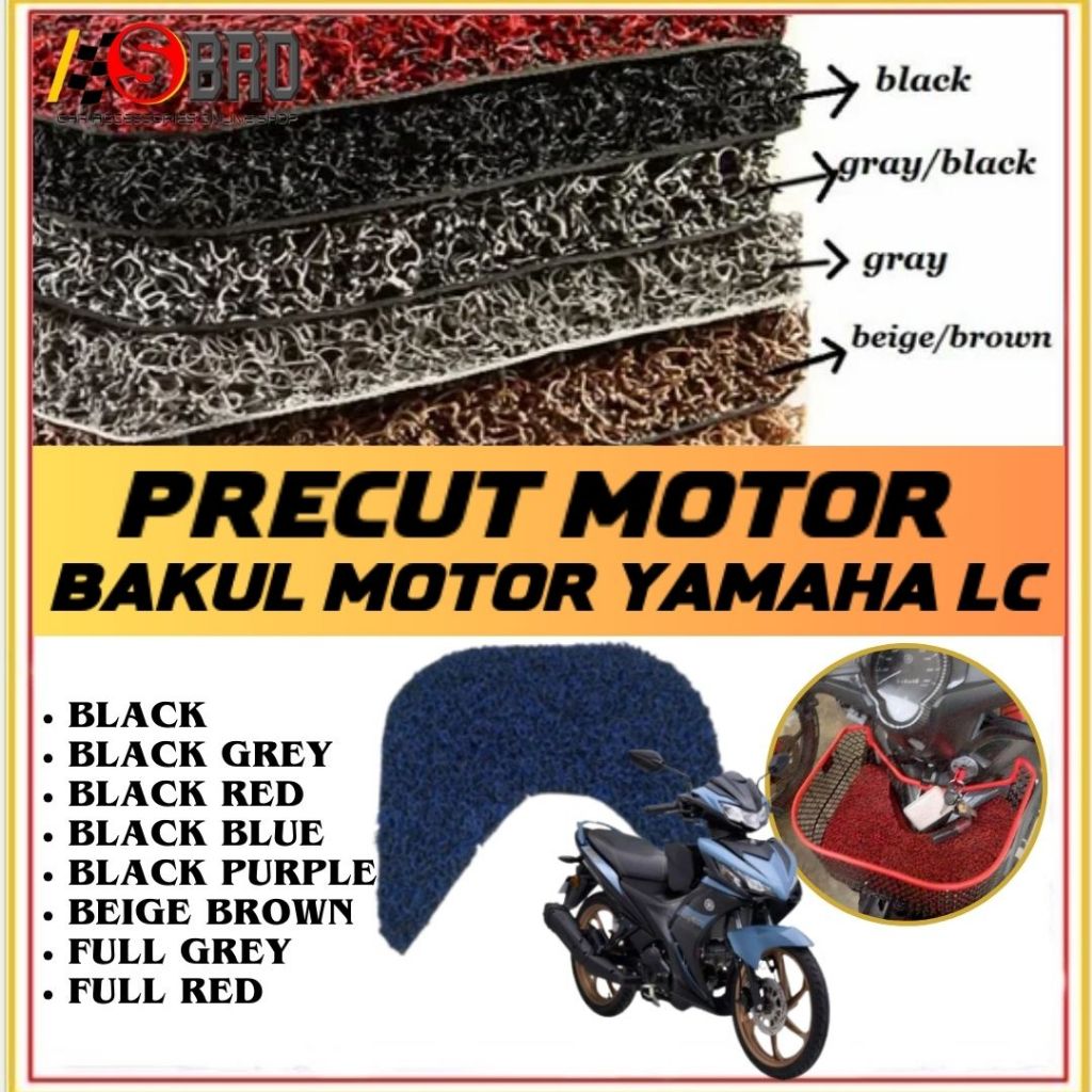 KARPET BAKUL MOTOR KACANG MODEL LC135 ( V2-V7 ) BAKUL KACANG YAMAHA LC ...