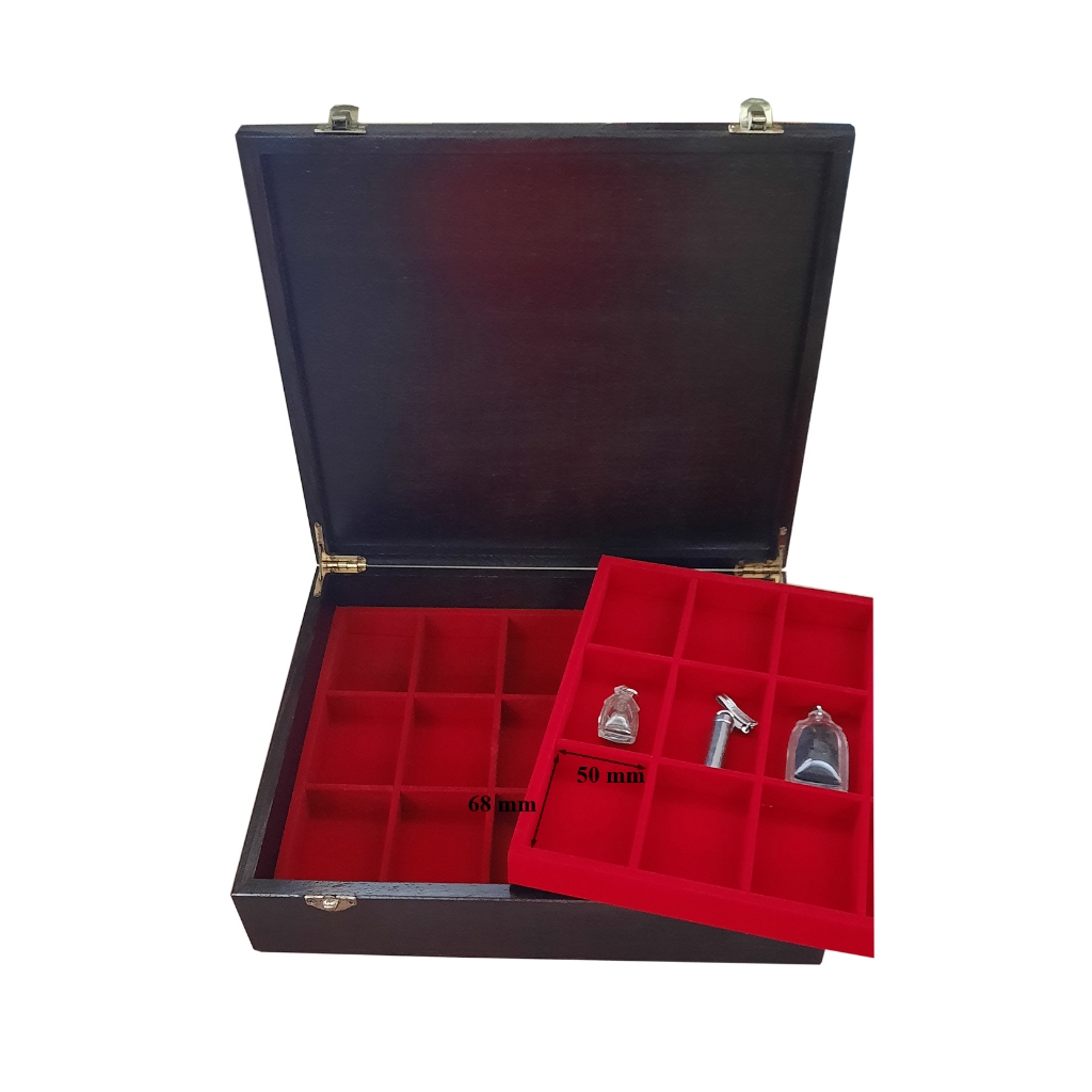 Wenge Wood Amulet Storage Box Jewellery Storage Box (Small) | Shopee ...