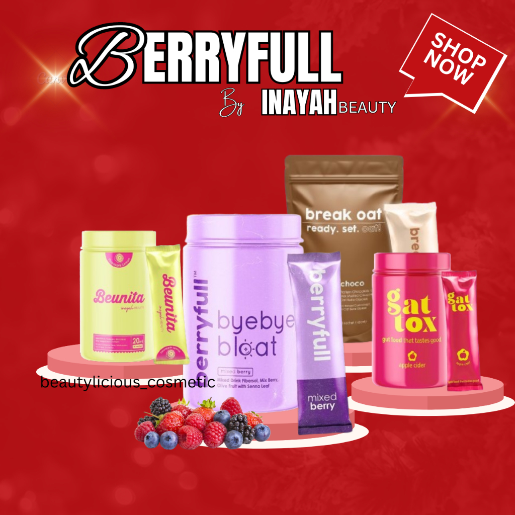 INAYAHBEAUTY BERRYFULL , BREAK OAT , GUTTOX 💯💯💯 - MENURUNKAN BERAT ...