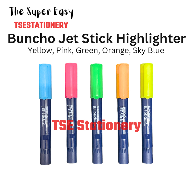 Buncho Jet Stick Oval Type Solid Gel Highlighter INKJET SAFE Jetstick ...