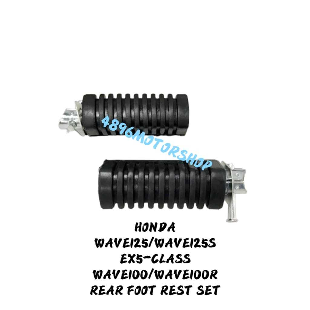 HONDA EX5-CLASS 1 WAVE100 WAVE100R WAVE125 WAVE125S REAR FOOT REST SET ...