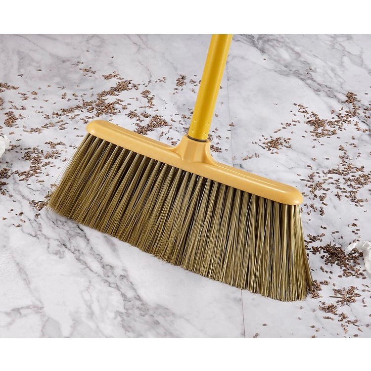 Penyapu Lantai Lembut Nylon Sort Broom Penyapu Sampah Lantai Mozek ...