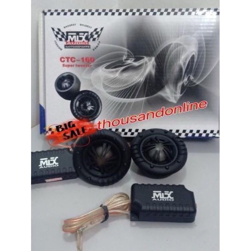 MTX AUDIO Tweeter CTC-160 | Shopee Malaysia