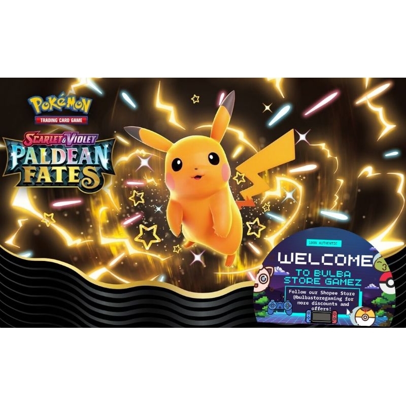 Original Pokemon Paldean Fates SV4.5 Random 15/35 Bulk Cards PAF ...