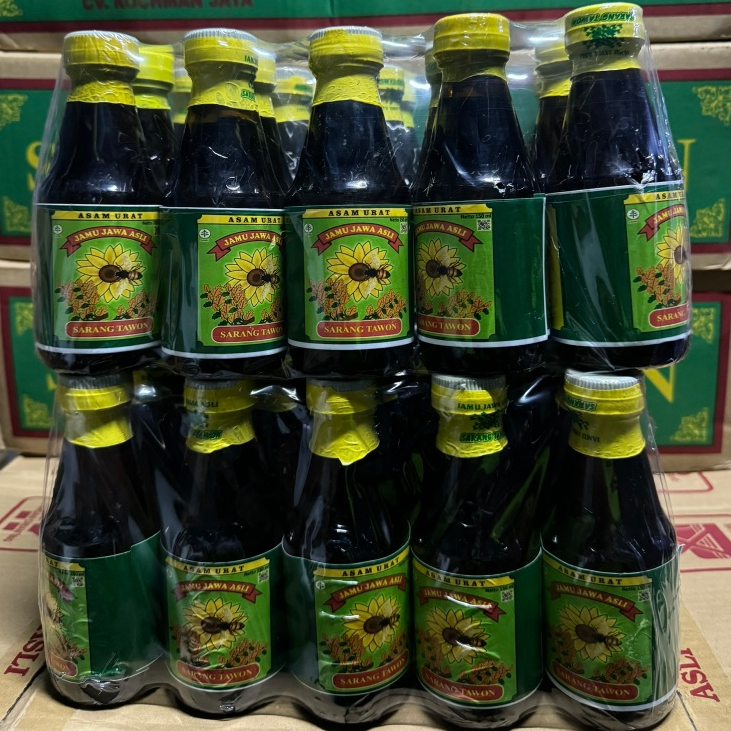 10 Botol X 150ml (1 Pak) Asam Urat Dan Pegal Linu Sarang Tawon | Shopee ...