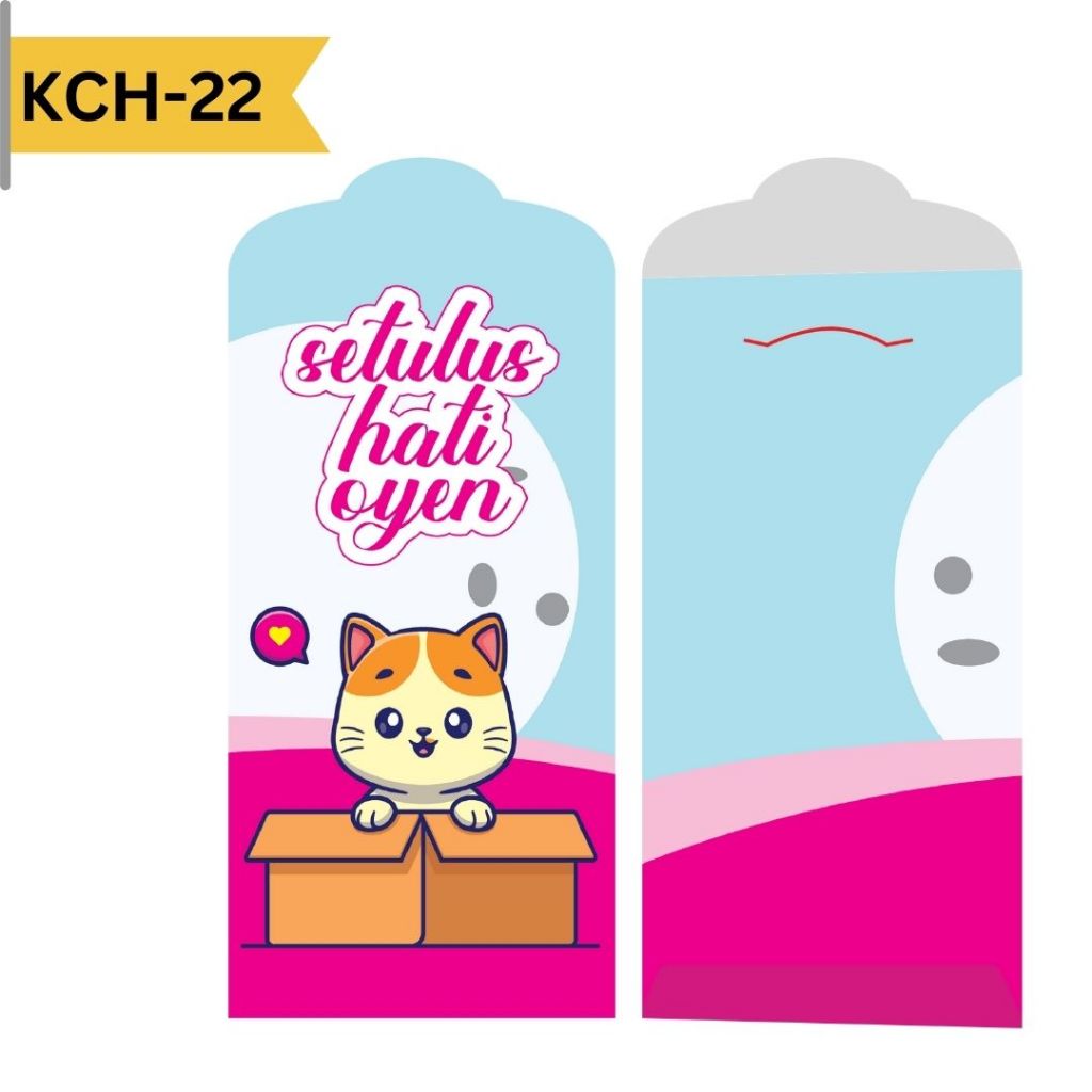 Kucing Meow Cat Dino Animal| Sampul Raya Sampul Duit Raya Money Packet ...