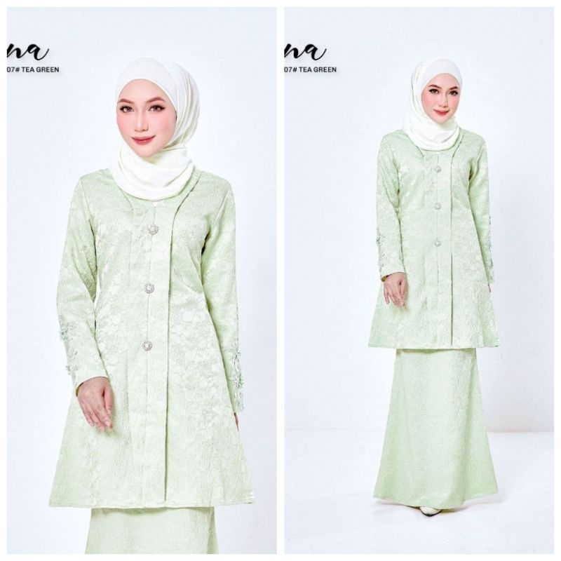 Iryna Kebaya Moden Ironless. 807 Iryna Ironless Kebaya Kurung Moden ...