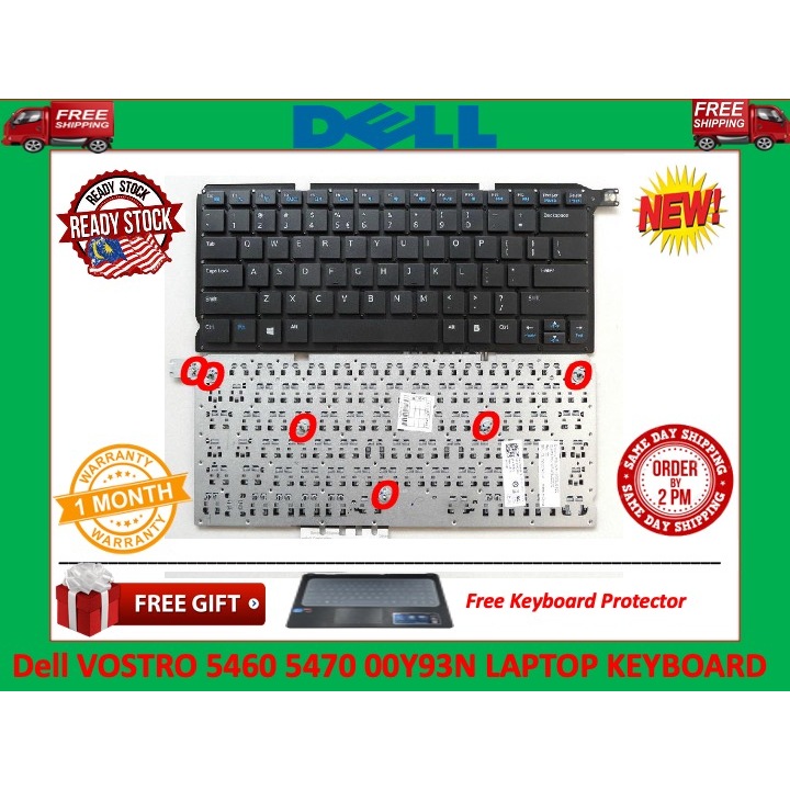 Dell Vostro 5460 V5460D Series Laptop Keyboard | Shopee Malaysia