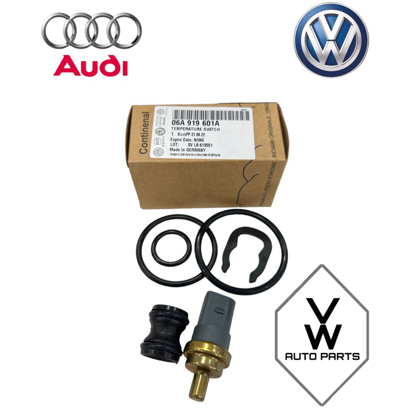( 100% ORIGINAL ) TEMPERATURE SENSOR WITH UNION SET AUDI A4 A5 A6 TT Q5 ...