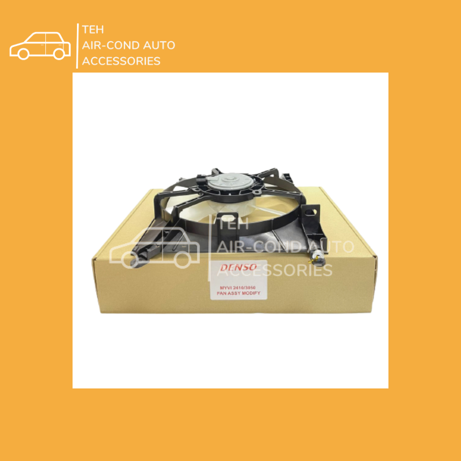 (ORIGINAL) PERODUA MYVI / VIVA AIRCOND RADIATOR MOTOR FAN ASSY FULL SET ...