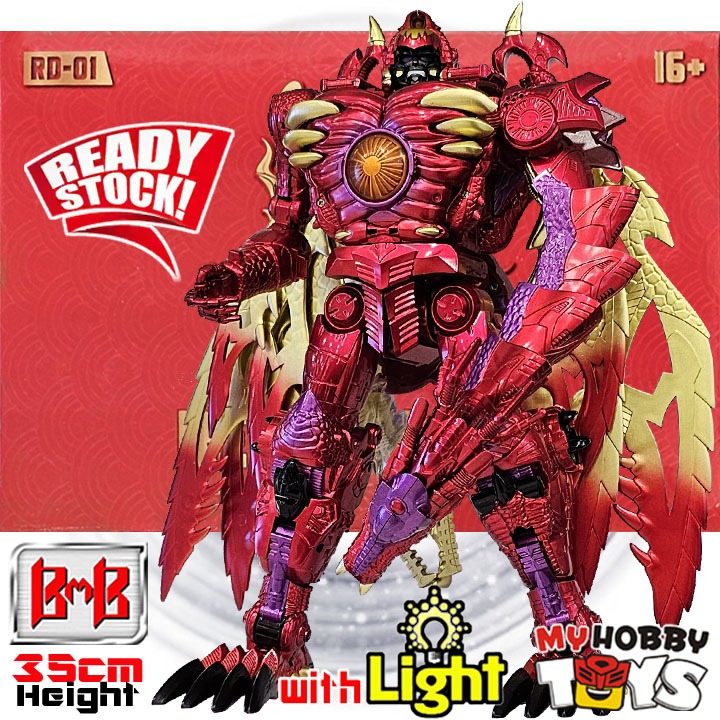 BMB Transformable Robot - RD01 Winged Dragon ( Oversized KO legacy ...