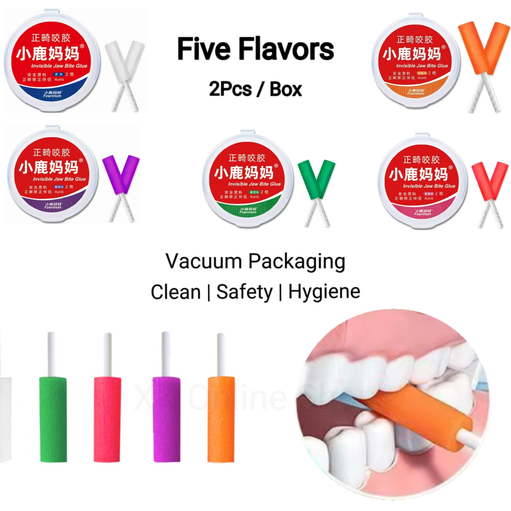 Tooth Chew Aligners Chewies Retainer Orthodontic chewing gum, braces ...
