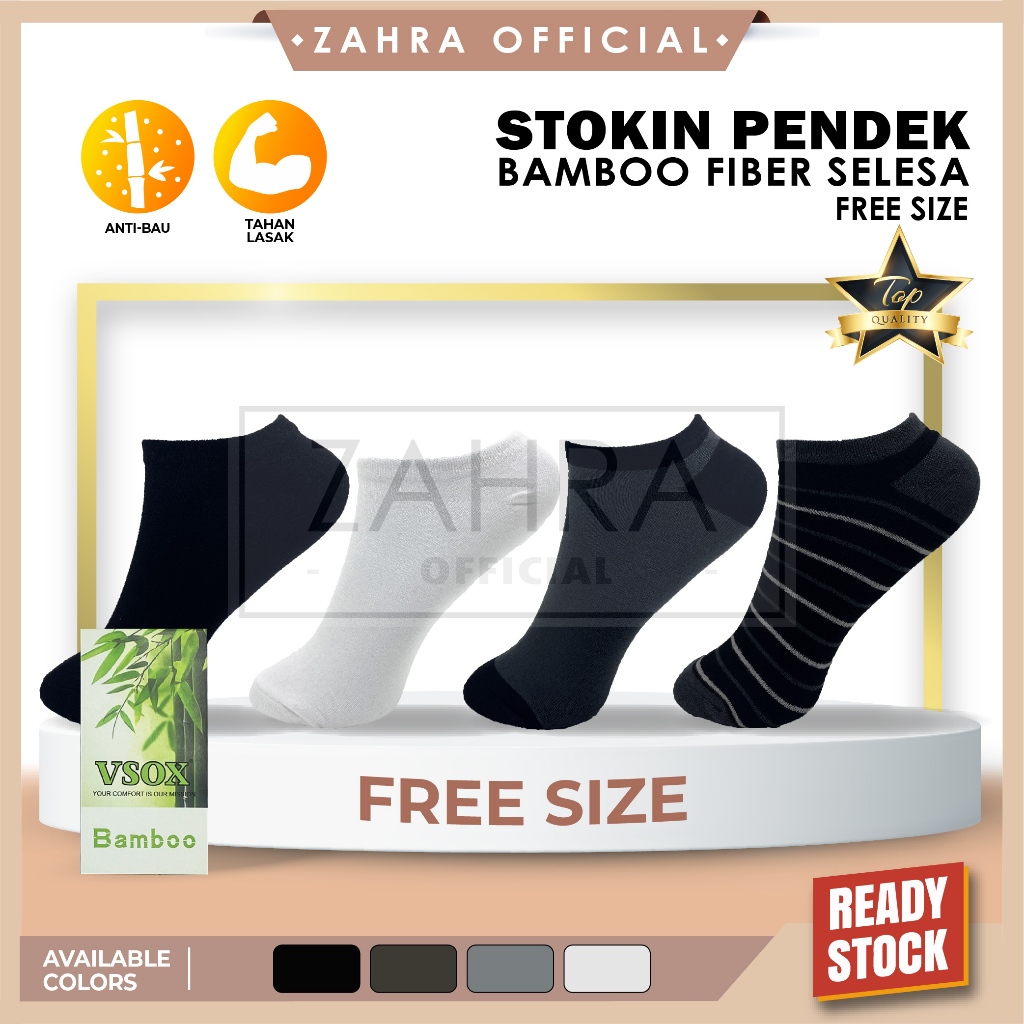 🔥PROMOSI HEBAT🔥 VSOX_Stokin Pendek Anti Bau Murah & Berkuailti ...