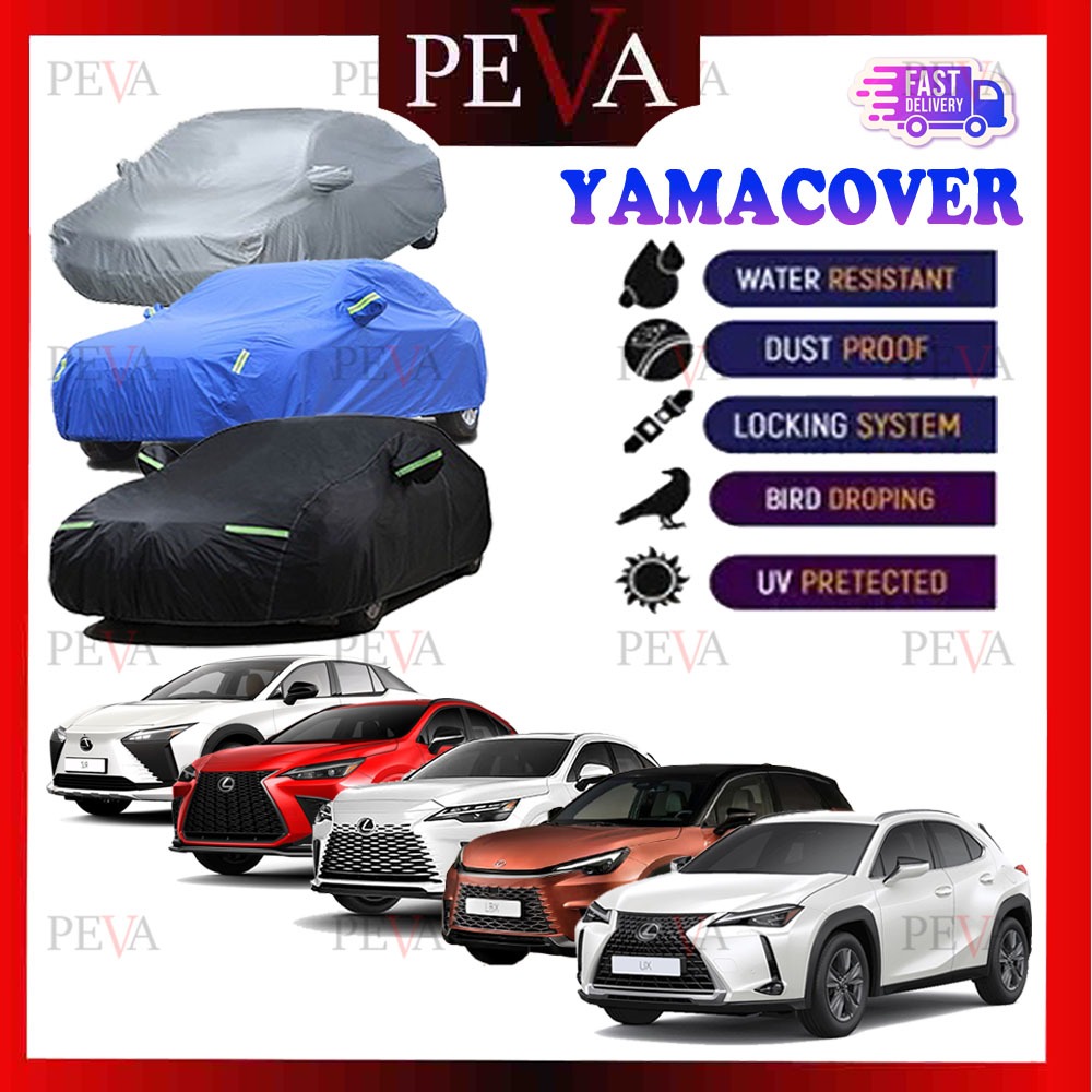 Lexus UX LBX NX RX RZ YAMACOVER Color Car Cover Full Protect Outdoor ...