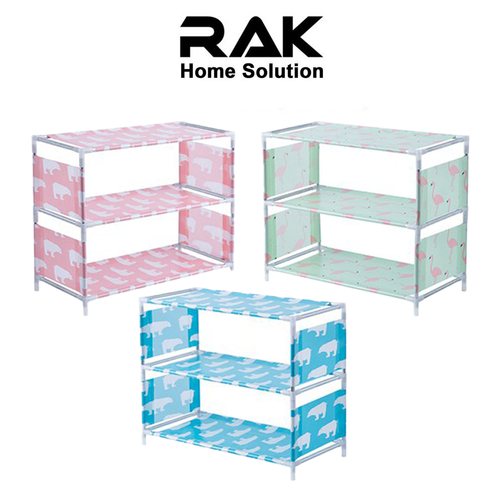 RAK Kasut Warna Cartoon Pemasangan Kabinet Kasut Mudah Rak Boleh ...