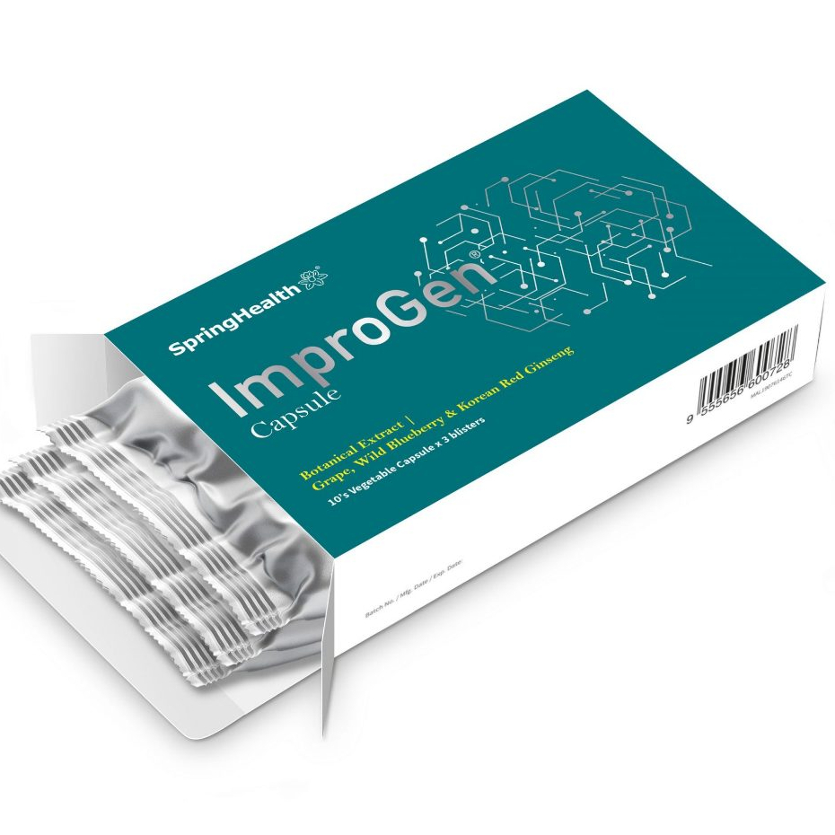 EXP 24/1/2026 Springhealth Improgen Capsules ( 10 Veg Capsule x 3 ...