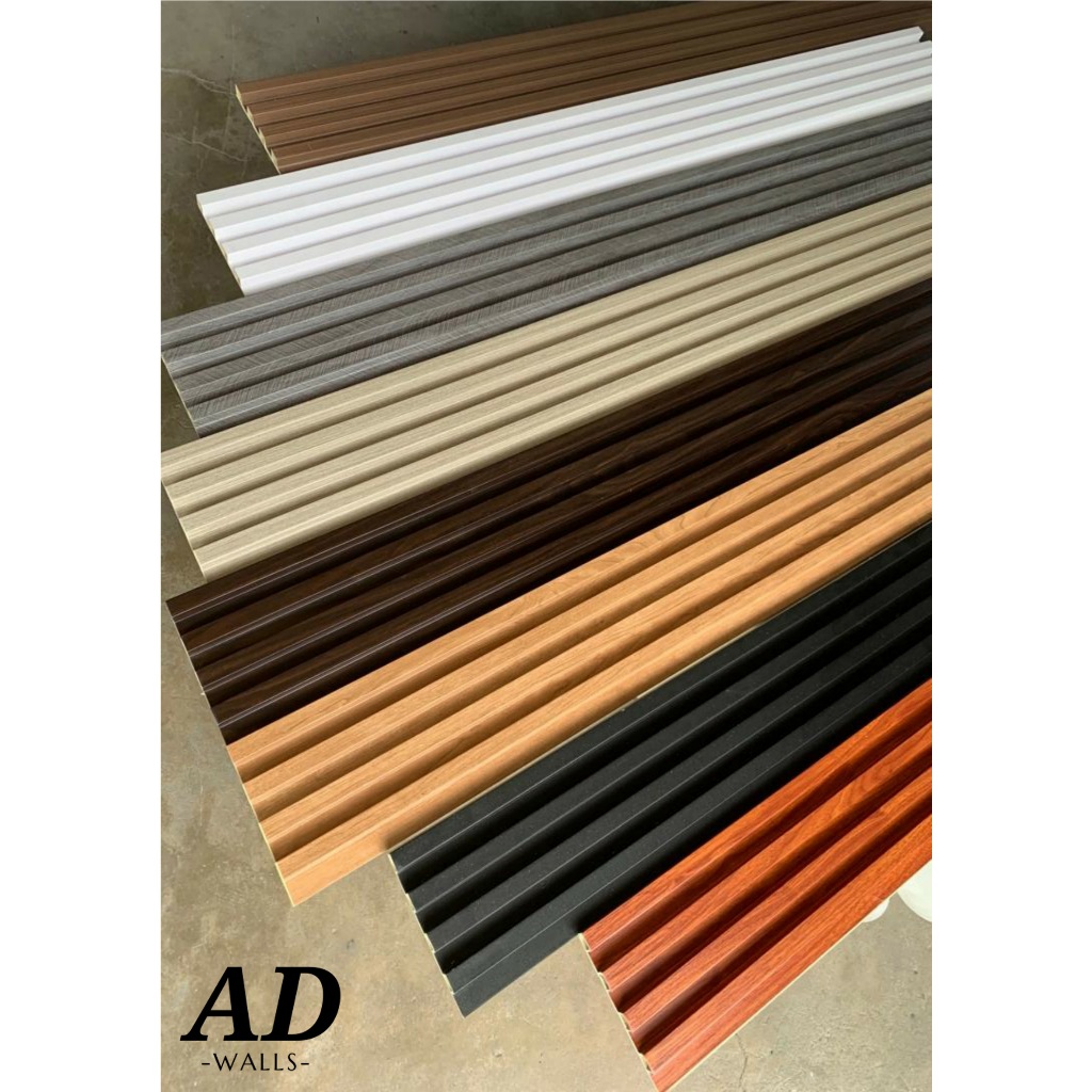 WPC DIY Fluted Wall Panel - 1450mm x 167mm x 23mm | Shopee Malaysia
