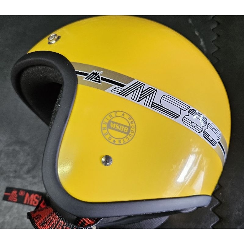 100% ORIGINAL MS88 HELMET 🔥TALI TULISAN MERAH | Shopee Malaysia