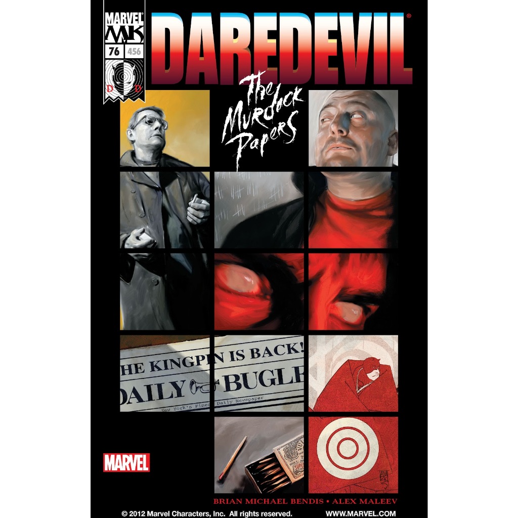 DAREDEVIL BRIAN MICHAEL BENDIS THE MURDOCK PAPERS COMPLETE RUN SET ...