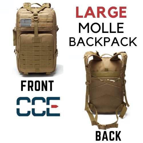 Large Molle Tactical Backpack Outdoor and Urban City Daily Multipurpose ...