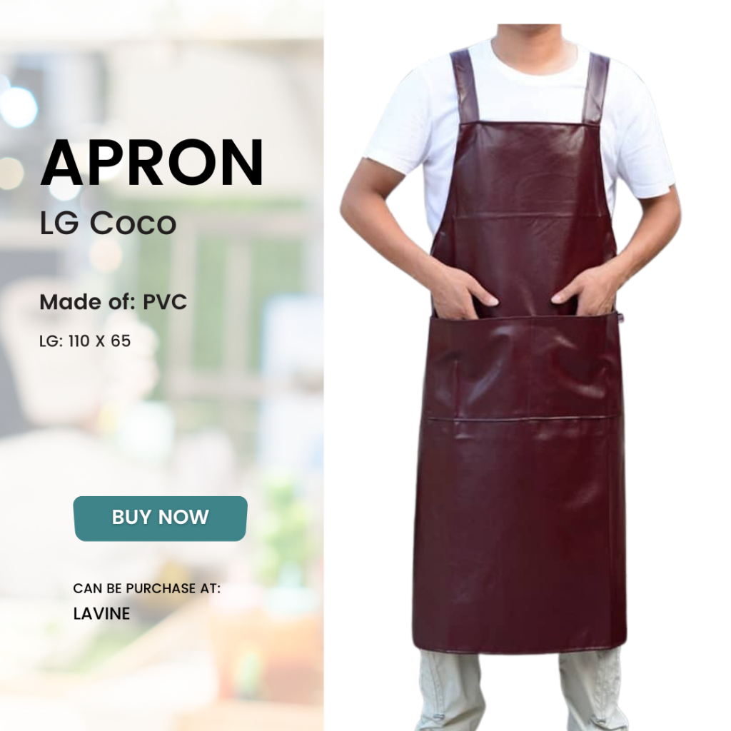Apron Kerja Kalis Air#Waterproof Apron# Ready Stock | Shopee Malaysia