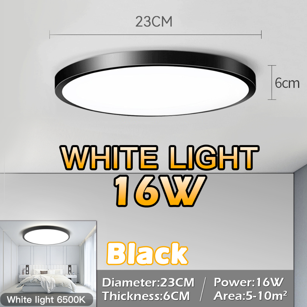 CANMEIAJI 3 Colour LED Ceiling Light Modern Ceiling Lamp 70/50W Siling ...