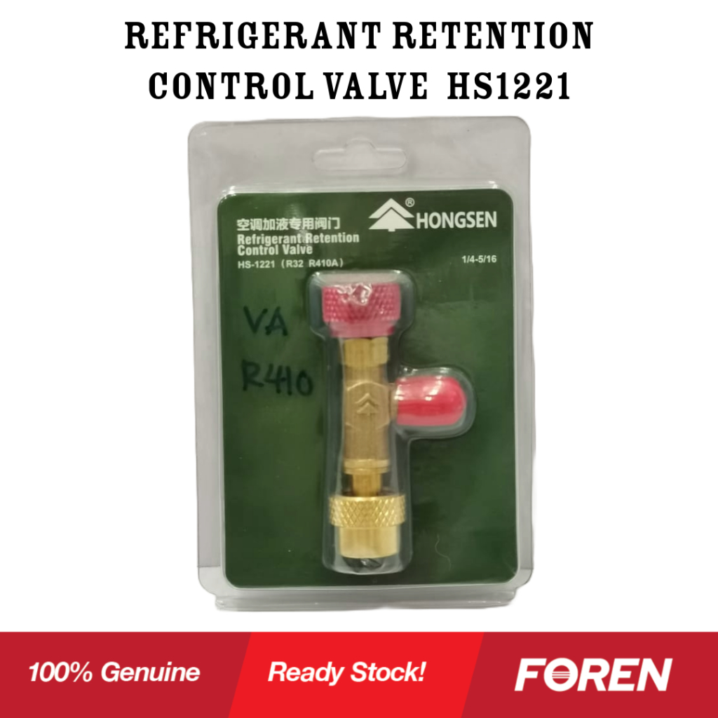 REFRIGERANT RETENTION CONTROL VALVE (HS1222 & HS1221) | Shopee Malaysia