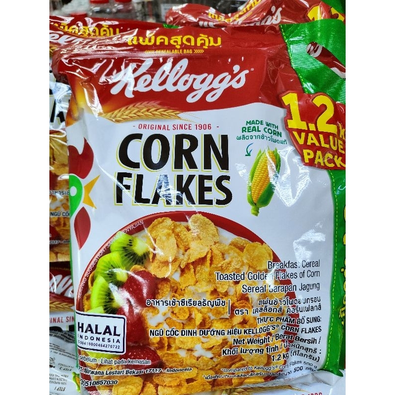 🌜 KELLOGG'S CORNFLAKES (1.2KG) RAYA 🌛VALUE PACK 1.2kg [Exp: Nov 2024 ...