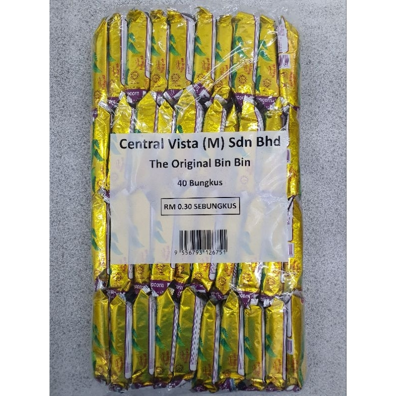 CV THE ORIGINAL BIN BIN POPCORN 9GRMS X 10 PACK | Shopee Malaysia