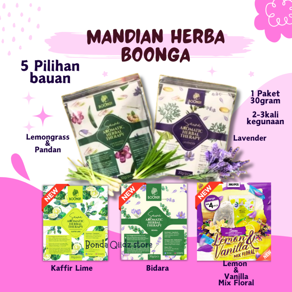 MANDIAN HERBA BOONGA | SAUNA AROMATIC HERBAL THERAPY | MANDIAN LAVENDER ...