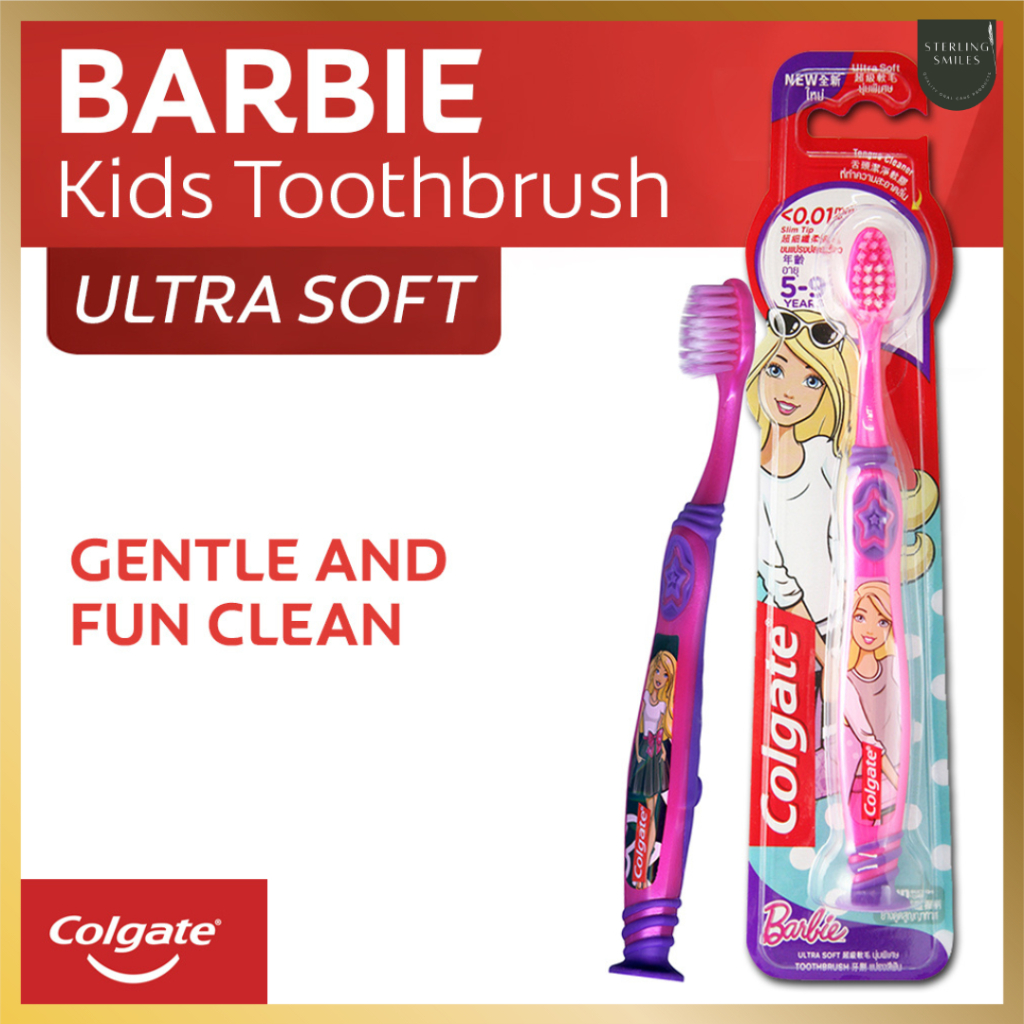 Colgate Kids Barbie Toothbrush 6+ Years (Ultra Soft) | Shopee Malaysia