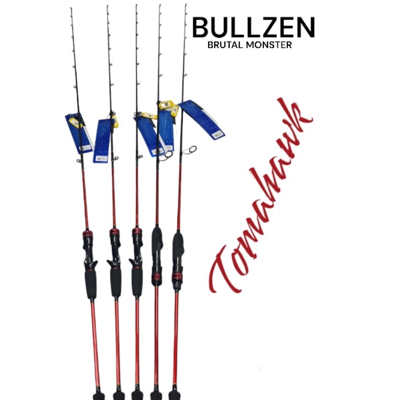 BULLZEN BRUTAL MONSTER TOMAHAWK FISHING ROD | Shopee Malaysia