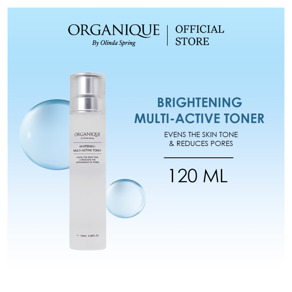 Organique Brightening Multi Active Toner (120ml) Nourishing | Whitening ...