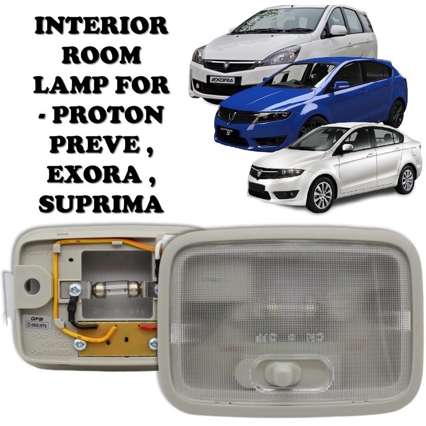 Proton Exora Preve Persona Suprima Indoor Interior Assy Room Lamp Roof ...