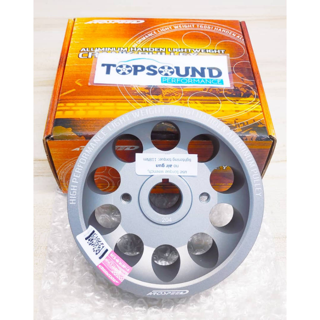 AROSPEED Light Weight Crank Pulley for Toyota Corolla AE110 AE111 4AFE ...