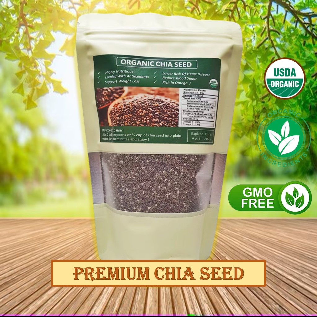 Premium Chia Seed From Mexico 280g【Convenience Packing】 | Shopee Malaysia