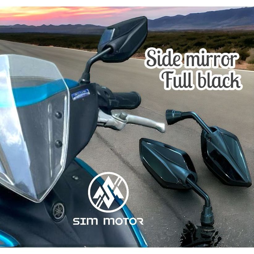 Universal Side Mirror Motorcycle Pemegang Tangan Motosikal Side Mirror ...