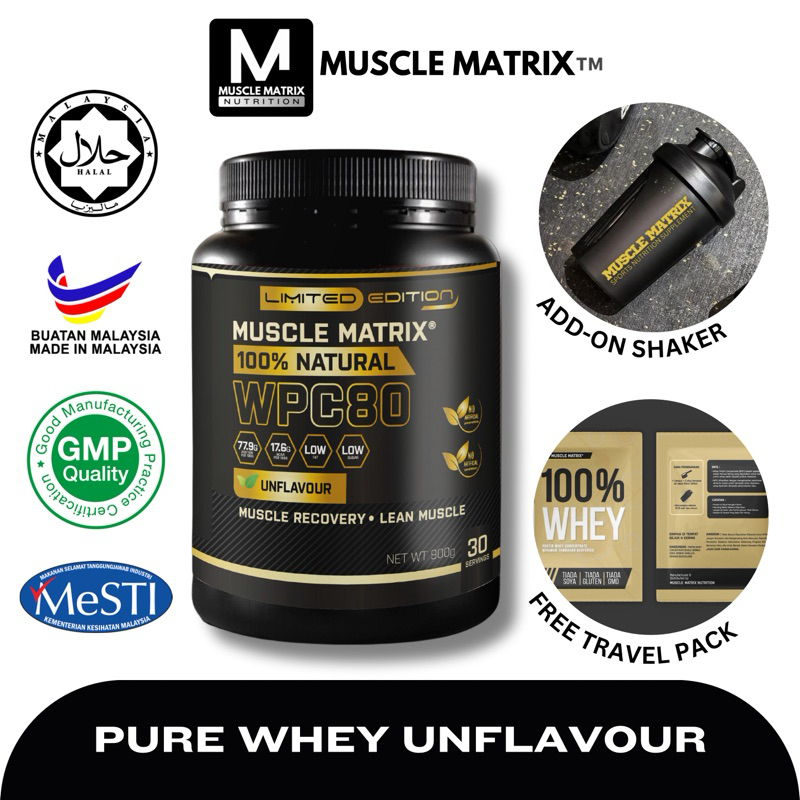 MUSCLE MATRIX PURE WHEY | Shopee Malaysia