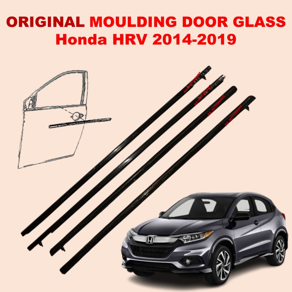 ORIGINAL Honda HRV 2014-2019 Outer Door Moulding Honda Lining Rubber ...