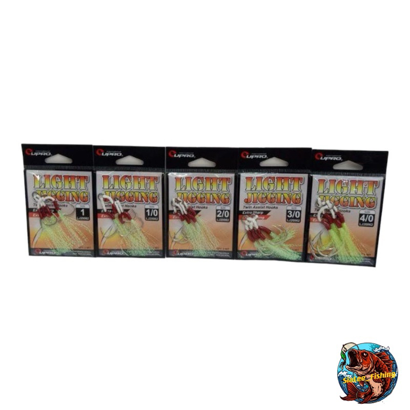 🎉🎉🎉EUPRO NEW MODEL TWIN ASSIST EXTRA SHARP LIGHT JIG HOOK🎉🎉🎉 | Shopee ...