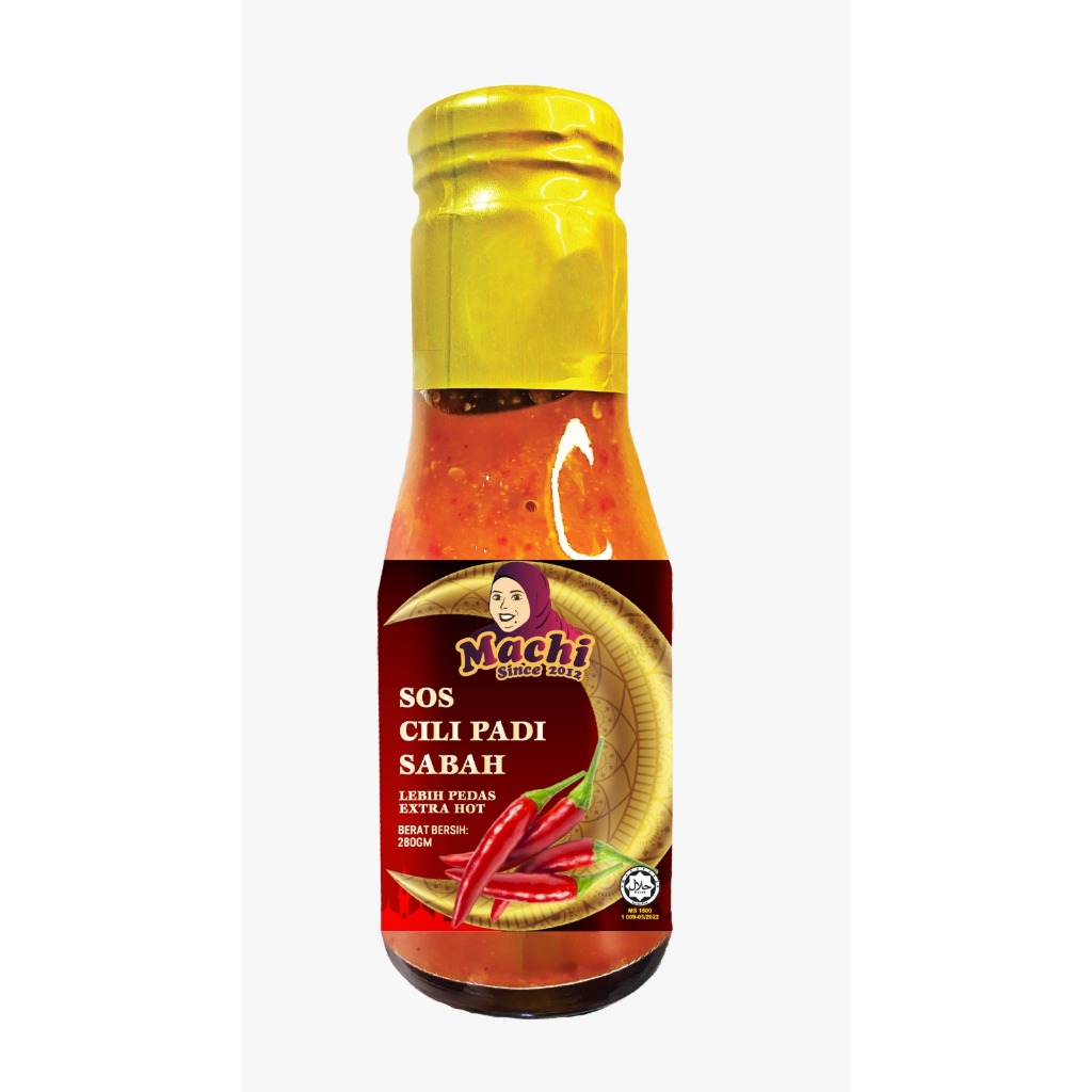 MACHI SOS CILI PADI SABAH/ SABAH CHILLI SAUCE 280G | Shopee Malaysia